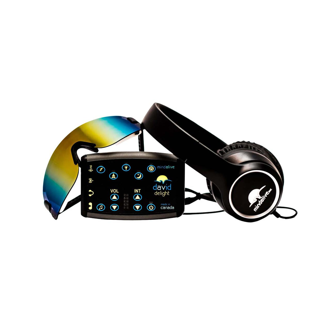 DAVID Delight - Audio Visual Entrainment (AVE) Device | Caputron